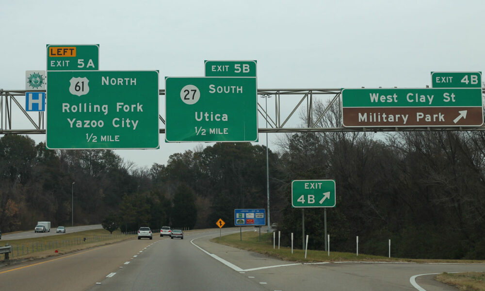Vicksburg to welcome visitors with new signage on I-20 exits ...