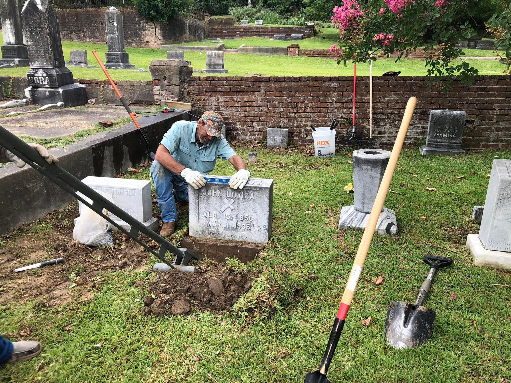 Cemetery crew hard at work keeping final resting places maintained ...