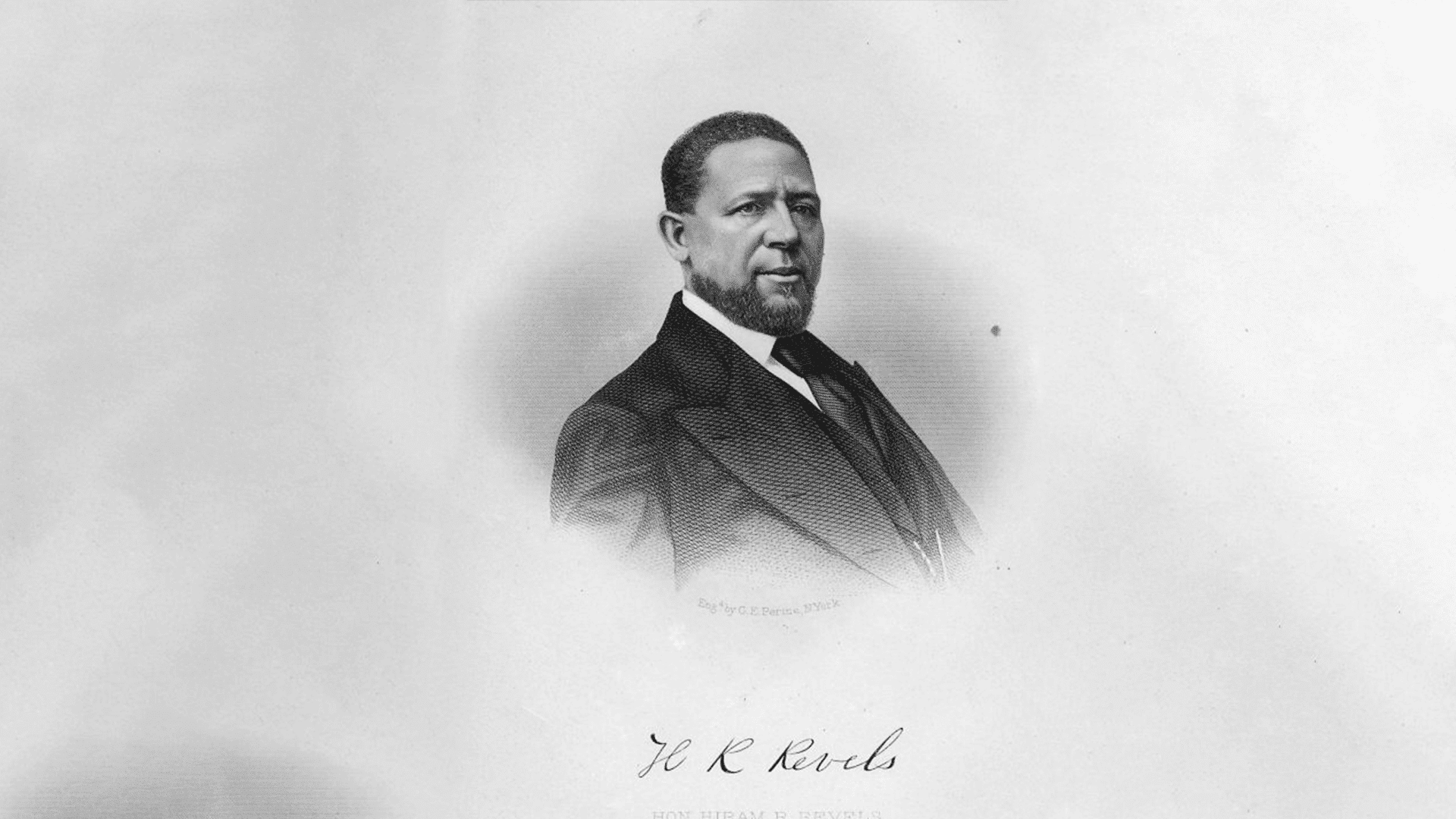 Hiram R. Revels was the first Black senator In the United States ...